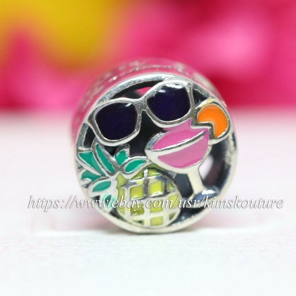 Pandora | Jewelry | Pandora Summer Fun Charm 79218enmx | Poshmark